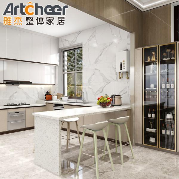 Quality Modern Durable Kitchen Furniture Corner Wooden Cabinet with Custom Wood Cabinets for sale