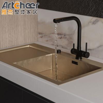 Cina Armadietti da cucina in legno di lusso con tavolino e accessori da calcio in vendita