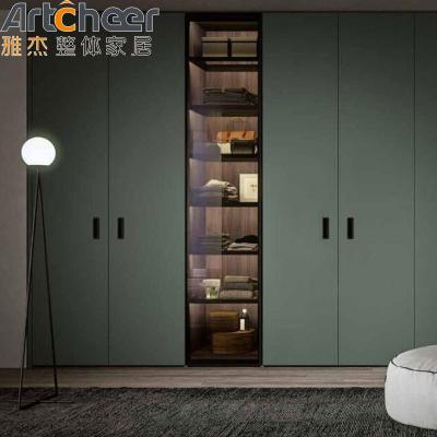 China Modern Minimalist Bedroom Wardrobe Cabinet with Simple Design and Cupboard Handles for sale