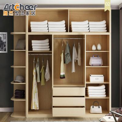 China Customize Design Luxury Sliding Door Wardrobe Organizer Systems For Modern Stylish Homes for sale