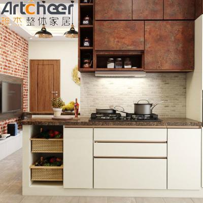 中国 American Style Kitchen Cabinets With Contemporary Design And Solid Wood Construction 販売のため