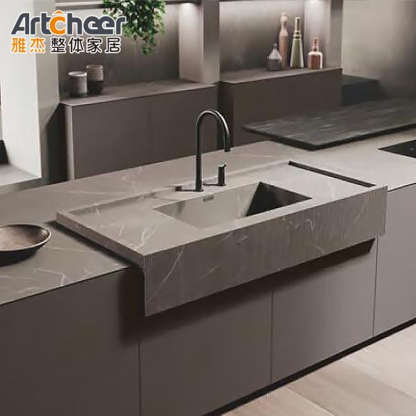 Quality Made European Style Kitchen Cabinets with Plywood Carcase Material by Foshan for sale