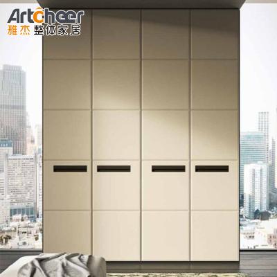 China Modern Wood Style PANEL Wardrobe Closet for Bedroom European Design and Functionality for sale