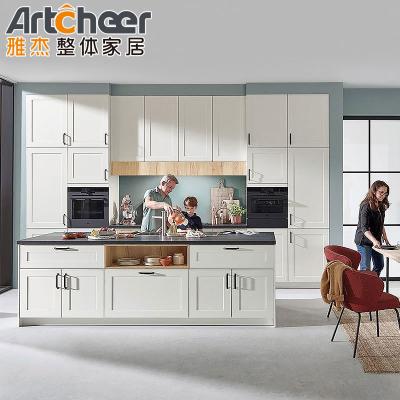 China Home Furniture Modular Kitchen Wall Cabinet with Mail Packing N and Wood Material for sale