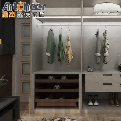 Cina Artcheer Arredamento per camere da letto di lusso Camminare in armadio Armadi con design europeo in vendita
