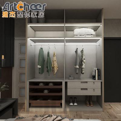 Cina Artcheer Arredamento per camere da letto di lusso Camminare in armadio Armadi con design europeo in vendita