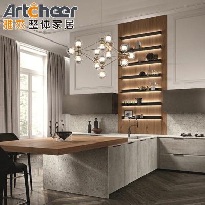 Cina Moderno immagazzinamento inossidabile in cartone di particolato Industrial Stainless Steel cucina armadio con porta in vendita
