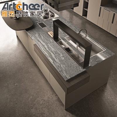 Cina Moderno immagazzinamento inossidabile in cartone di particolato Industrial Stainless Steel cucina armadio con porta in vendita