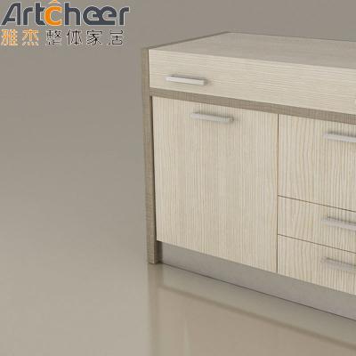 Cina Moderno Stile E0 Materiale Grado Personalizzare Pvc Prefabricato Mini Mini Set Cucina Armadio in vendita