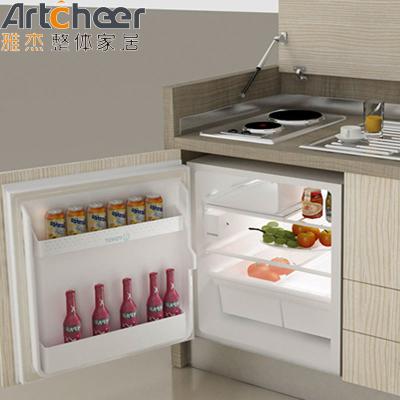 Cina Moderno Stile E0 Materiale Grado Personalizzare Pvc Prefabricato Mini Mini Set Cucina Armadio in vendita