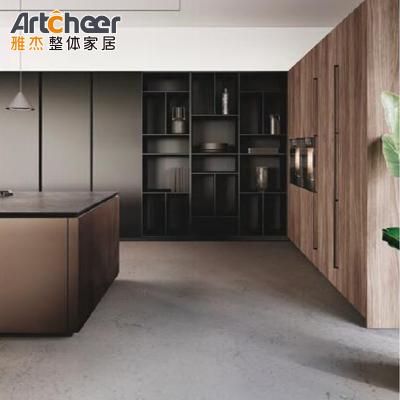 Cina Disegno per la cucina contemporanea Flat Pack Design per la casa moderna E1 Material Grade in vendita