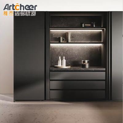 Cina Disegno per la cucina contemporanea Flat Pack Design per la casa moderna E1 Material Grade in vendita