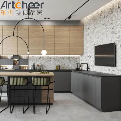 Κίνα Φλόριντα Pantry Design Προσαρμοσμένο μέγεθος και μοντέρνα κομψά σκανδιναβικά ντουλάπια κουζίνας προς πώληση