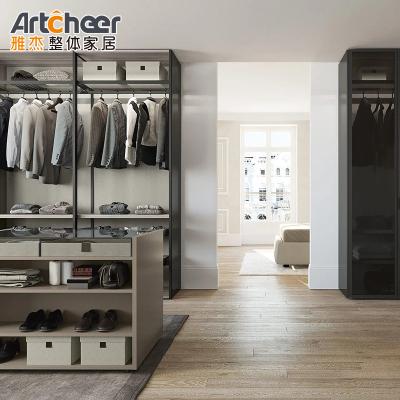 Cina Customized Walk in Wardrobes in Complete Set for Luxury Bedroom Resorts Arredamento in vendita
