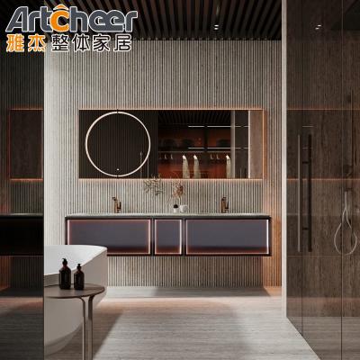 Cina Armadio di cucina contemporaneo con lavandino Custom Made 36