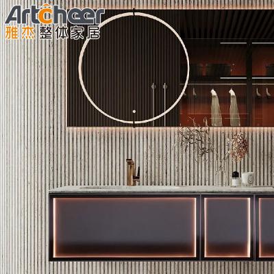 Cina Armadio di cucina contemporaneo con lavandino Custom Made 36