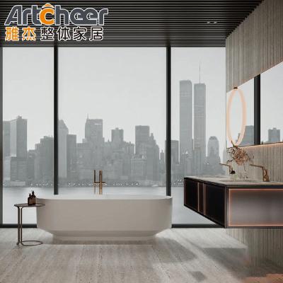 Cina Armadio di cucina contemporaneo con lavandino Custom Made 36