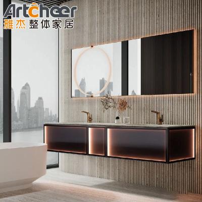 Cina Armadio di cucina contemporaneo con lavandino Custom Made 36