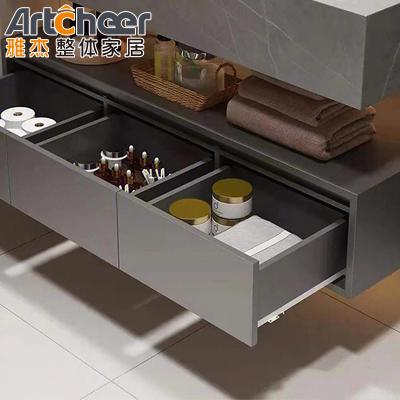 Cina Armadietto di cucina e bagno in legno moderno con vasca impermeabile in vendita