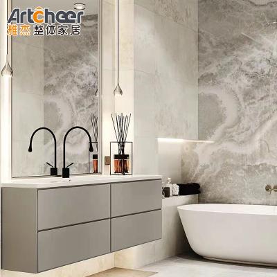 Cina Modulare Contemporaneo Make Up Luxury Bagno Vanity Gabinetto Combo Euro Stile Bagno Vanity in vendita