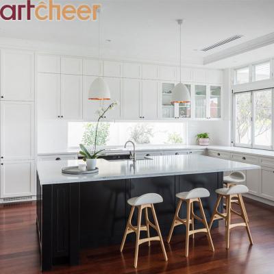 China Modern Design Eco-Friendly Kitchen Cabinet with 3 Years Warranty and Modular Kitchen Solutions for sale
