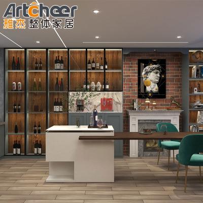 China Australian Style Solid Wood Kitchen Cabinet with Customized Color and Eco-Friendly Material for sale