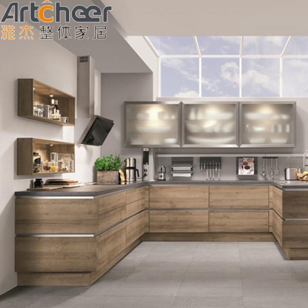 Quality Modern Design Eco-Friendly Kitchen Cabinet with Customized Color and Modular Storage for sale