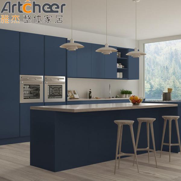 Quality Modern Design Kitchen Cabinet Set with Customized Size and Eco-Friendly Material for sale