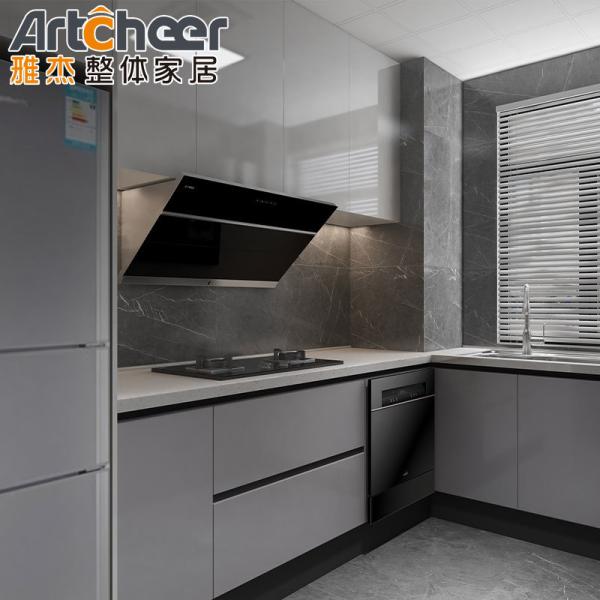 Quality Modern Design Customized Color Durable L Shape Kitchen Cabinet for Modular Kitchen Solutions for sale