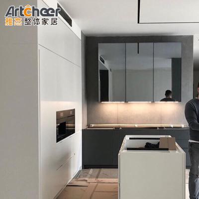 China Customized Design I Shape Series Kitchen Cabinet with Reasonable Price for Modern Modular Kitchen for sale