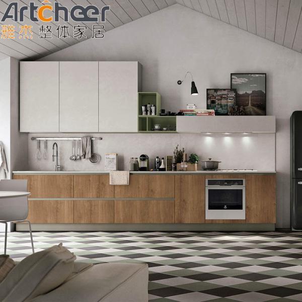 Quality Modern Design Kitchen Cabinet with Customizable Size and Eco-Friendly Material for Kitchen Island Sink Base for sale