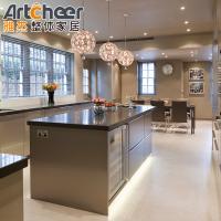 China Solid Wood Kitchen Cabinet Modular Cabinet with Customized Size and Modern Stylish Design for sale
