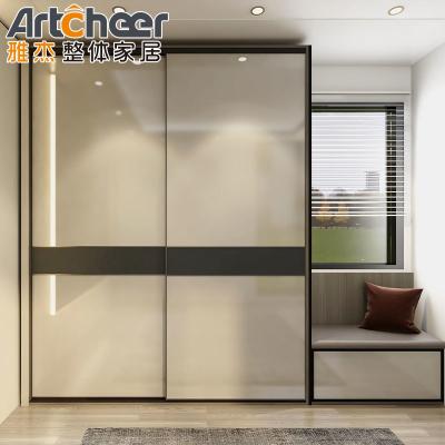 China Modern Adjustable Height Foldable Wardrobe Closet with Eco-Friendly Material for Bedroom and Home for sale