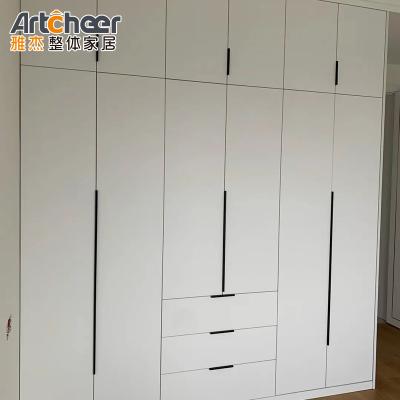 China European Style Customized Size Wardrobe Closet Organizer with Eco-Friendly Material and Modern Stylish Design for sale