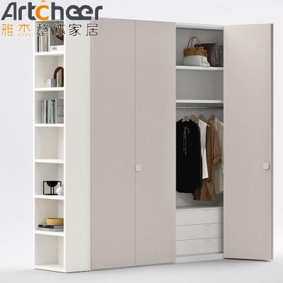 China Customized Size Scandinavian Design Eco-Friendly Material Wardrobe Closet for Modern Bedroom for sale