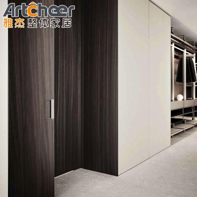 China Modern Design Walk-In Wardrobe with Hinged Door and Custom Size for Bedroom Closet for sale