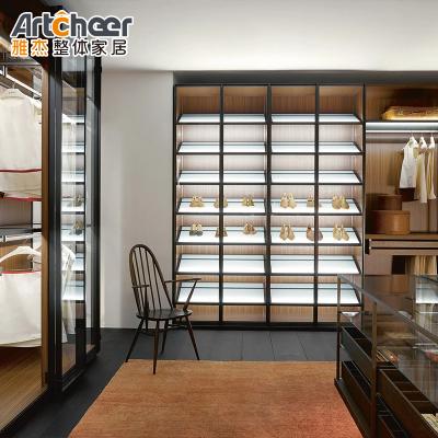 China Modern Stylish Walk-In Wardrobe with Customized Size and Eco-Friendly Material for sale