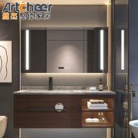 China Modern Wall-mounted Waterproof Bathroom Vanity Combo with Customized Design for sale