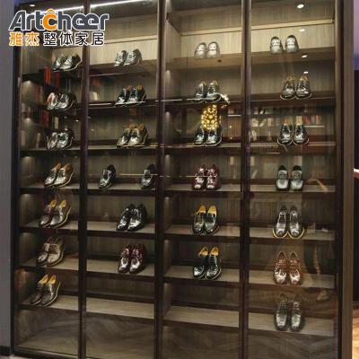 China Modern Design Adjustable Height Shoes Cabinet with Customized Size for Home and Office for sale