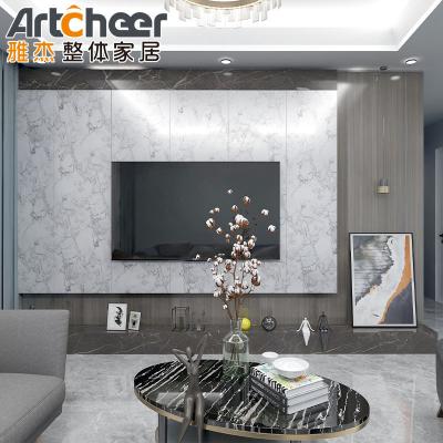 China Modern Stylish TV Cabinet Wall Mounted Cabinet with Customized Size and Eco Friendly Material for sale