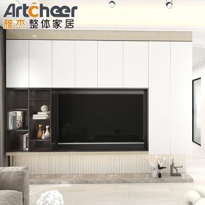 China Extendable TV Cabinet with Customized Size and Eco Friendly Material for Modern Living Room for sale