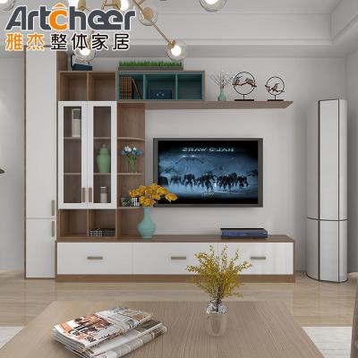 China Adjustable Height Extendable TV Cabinet with Customized Size for Living Room and Home Office for sale