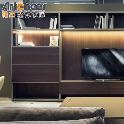 China Modern Stylish TV Cabinet with Customized Size and Eco Friendly Material for Living Room for sale