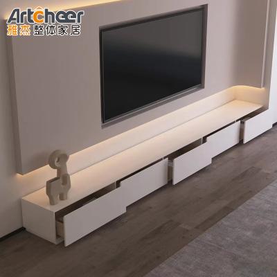 China Modern Design TV Cabinet with Customized Size and Eco Friendly Material for Living Room for sale