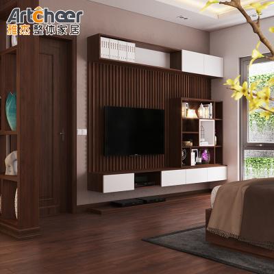 China Modern Stylish TV Cabinet with Customized Size and Eco Friendly Material for Living Room for sale