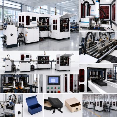 China RH350C Fully Automatic Intelligent Box Making Machine (Double Fixed Double Holding Box Type) for sale