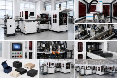 China RH350G Automatic Intelligent Carton Box Making Machine(Double Fixed Double Holding Box) for sale