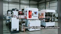 Automatic Four Corner Pasting Machine for Rigid Box Making