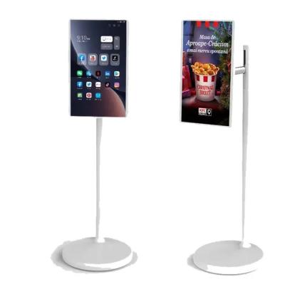 China stand by me tv 27 32 inch smart screen touch screen portable tv movable rechargeable standbyme lcd smart TV for sale