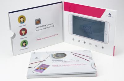 China Digital Marketing Lcd Video Direct Brochure Mailer Cards for sale